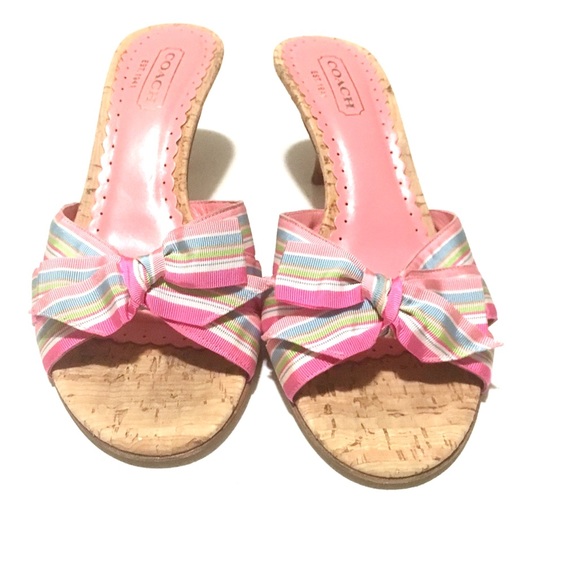 Coach | Shoes | Coach Ribbon Sandal | Poshmark